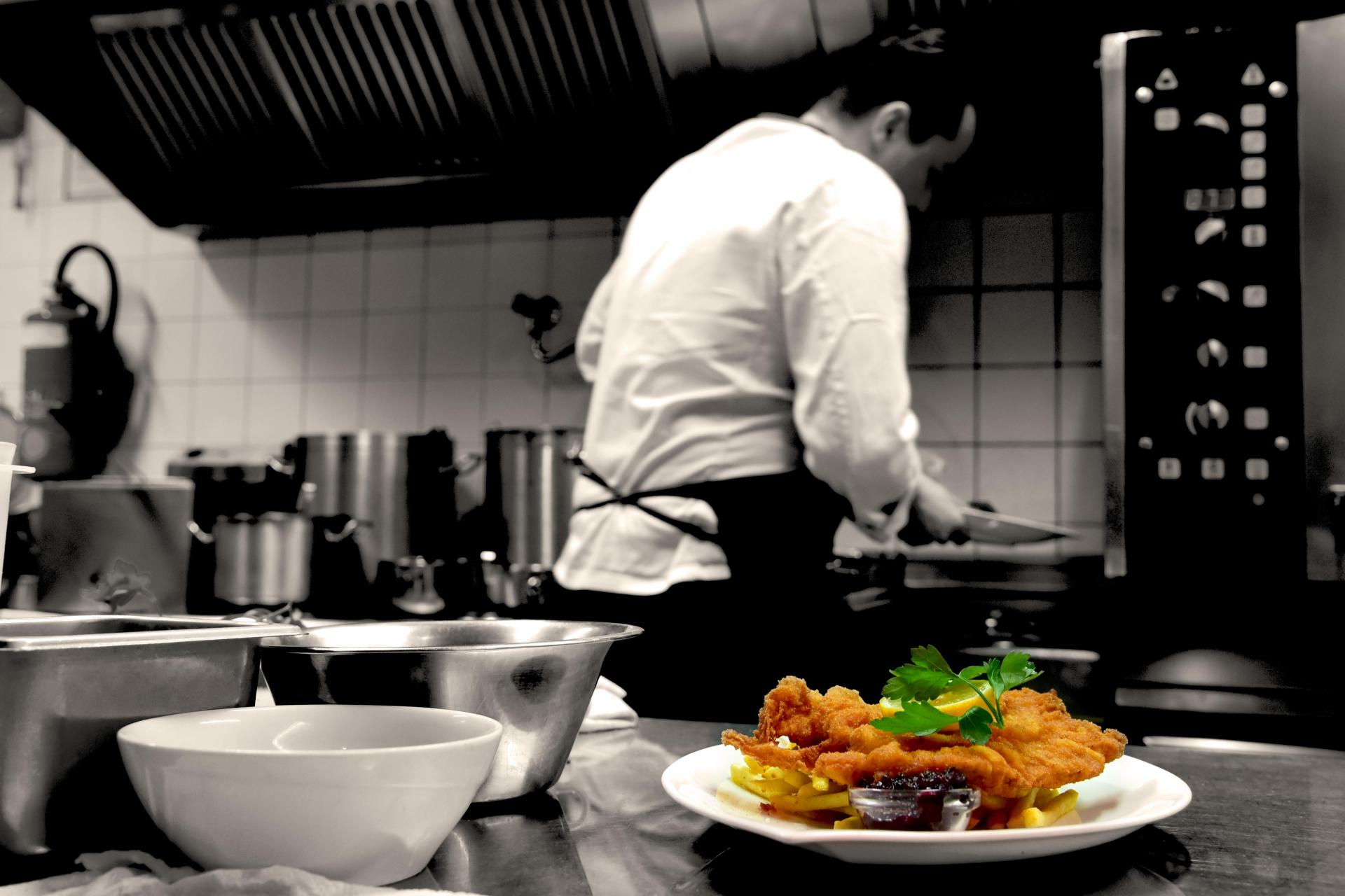 Koch bei Restaurant Rondo in Graz - Rolling Pin